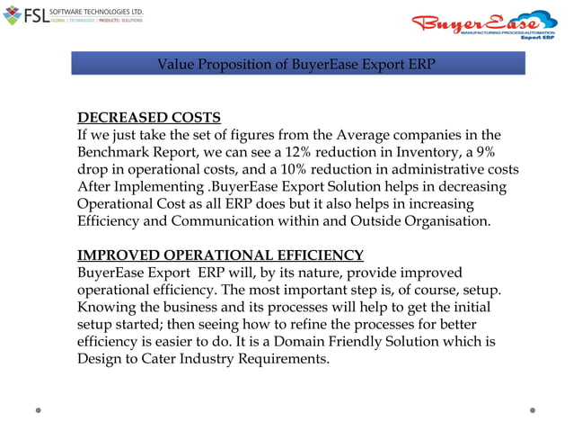 ERP Software For Export | PPT