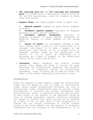 Export procedure kohima | PDF | Business Banking & Finance | Business