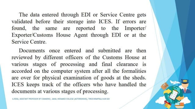 Indian Custom EDI System | PPTX