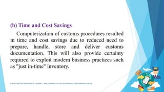 Indian Custom EDI System | PPTX