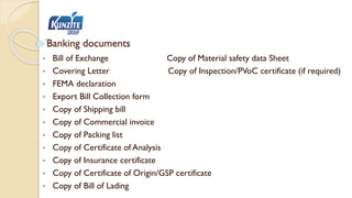 Export procedures | PDF