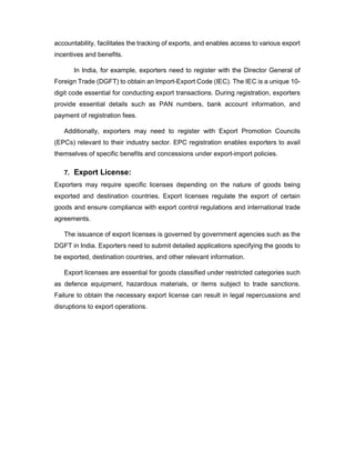 Export Procedures and Documentation Assinement.pdf
