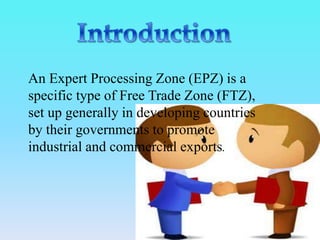 Export processing zone | PPTX
