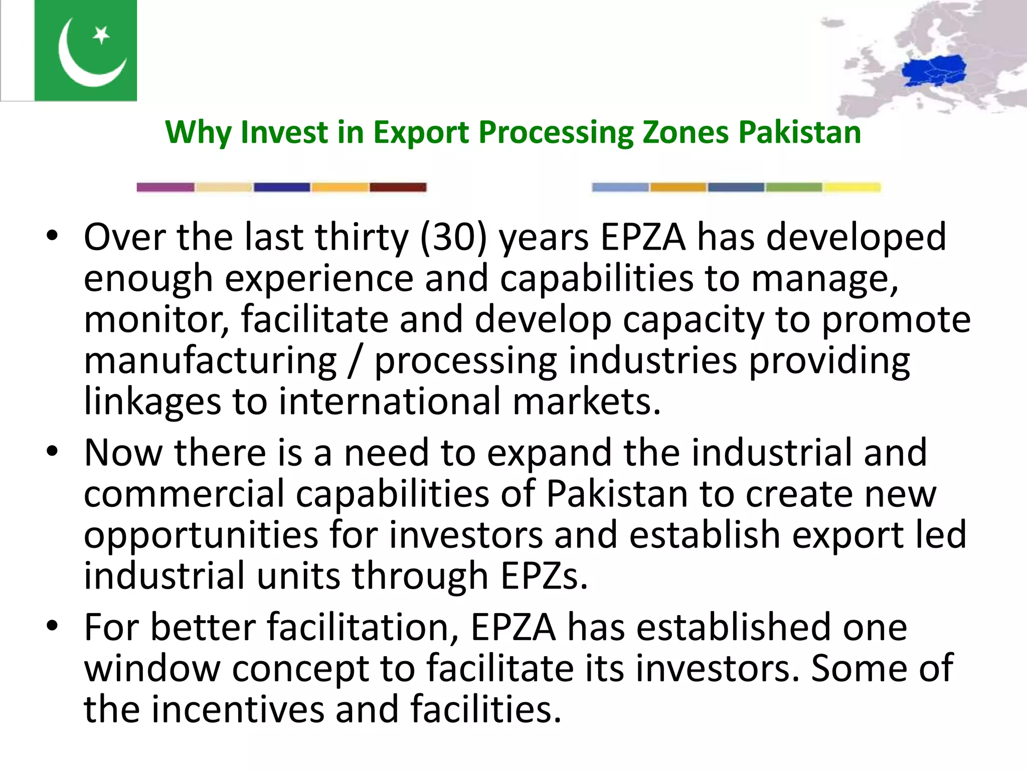 Export Processing Zones Pakistan | PPTX