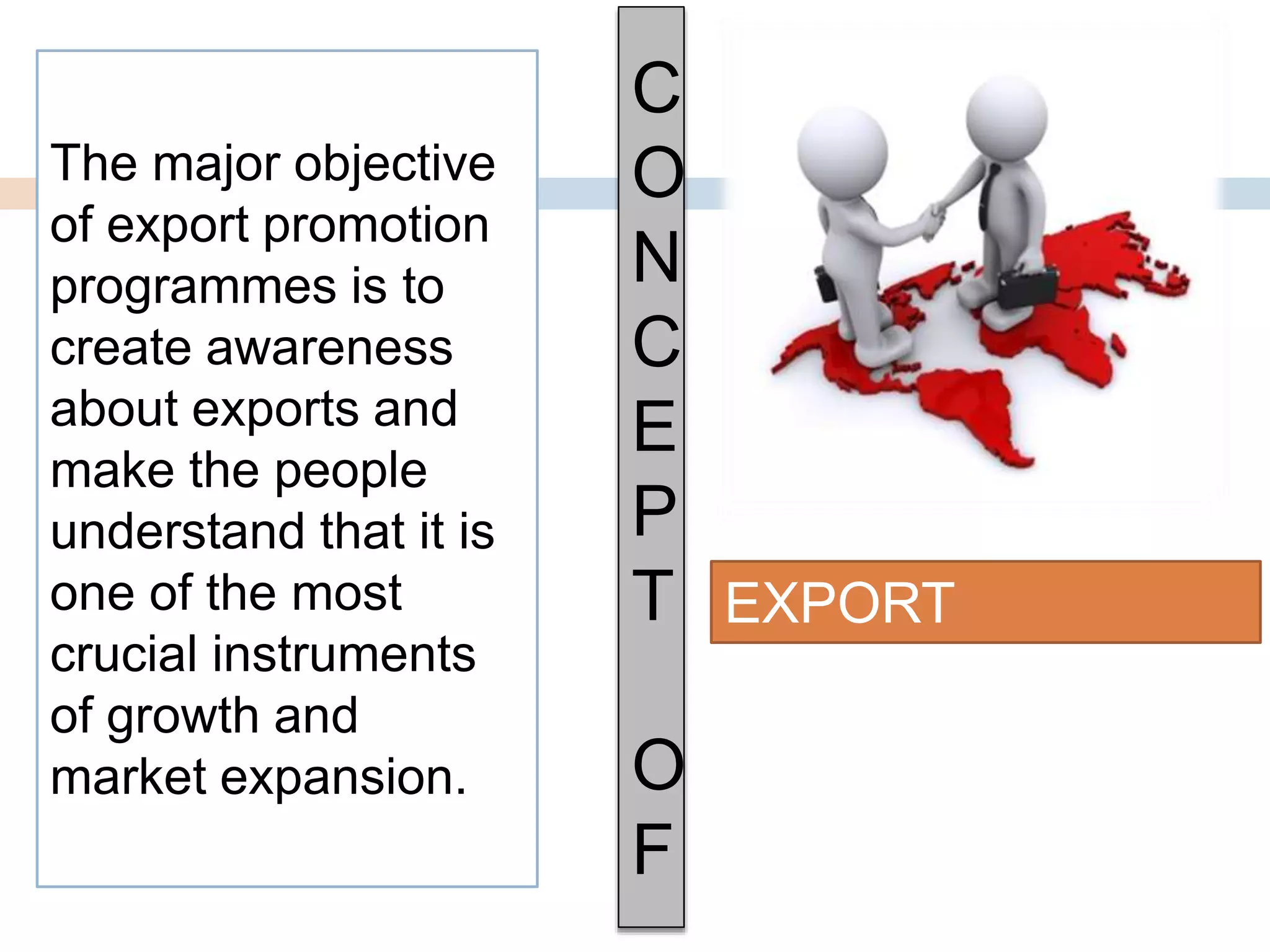 Export promo measures and schemes | PPTX