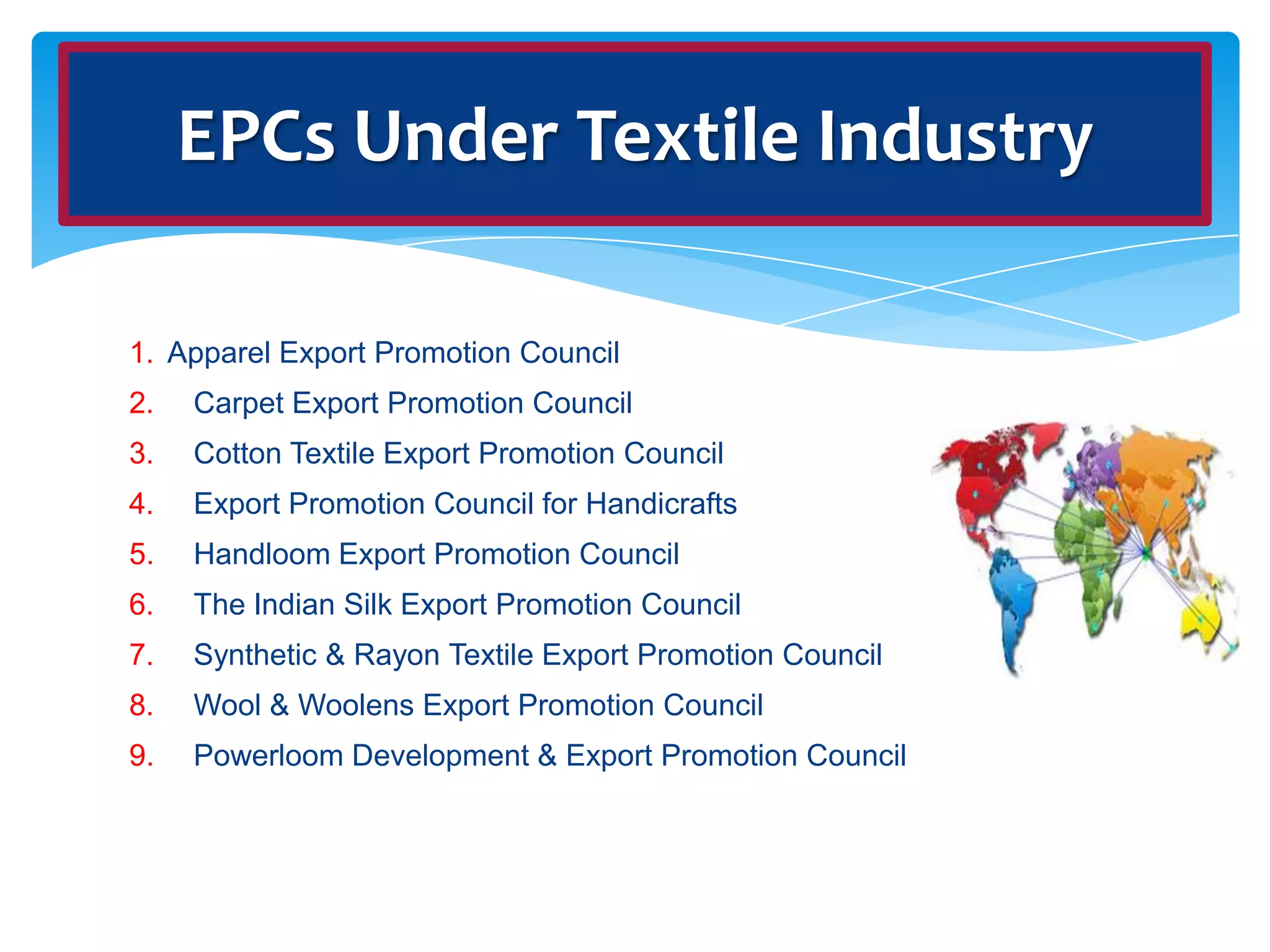 Export promotion council of india | PPTX