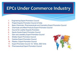 Export promotion council of india | PPTX