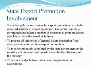 Export promotion polices & practices | PPTX