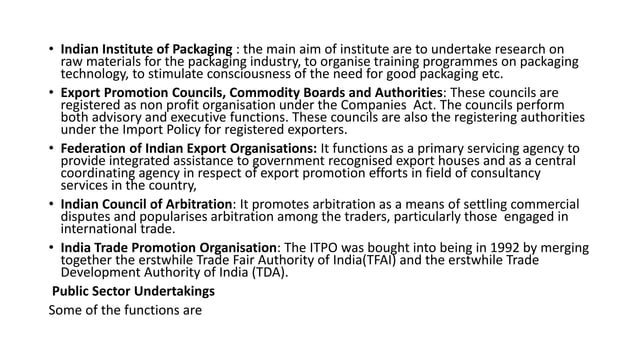 Export promotion scheme in india | PPT
