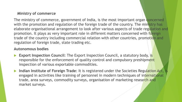 Export promotion scheme in india | PPTX | Business | Business and Finance
