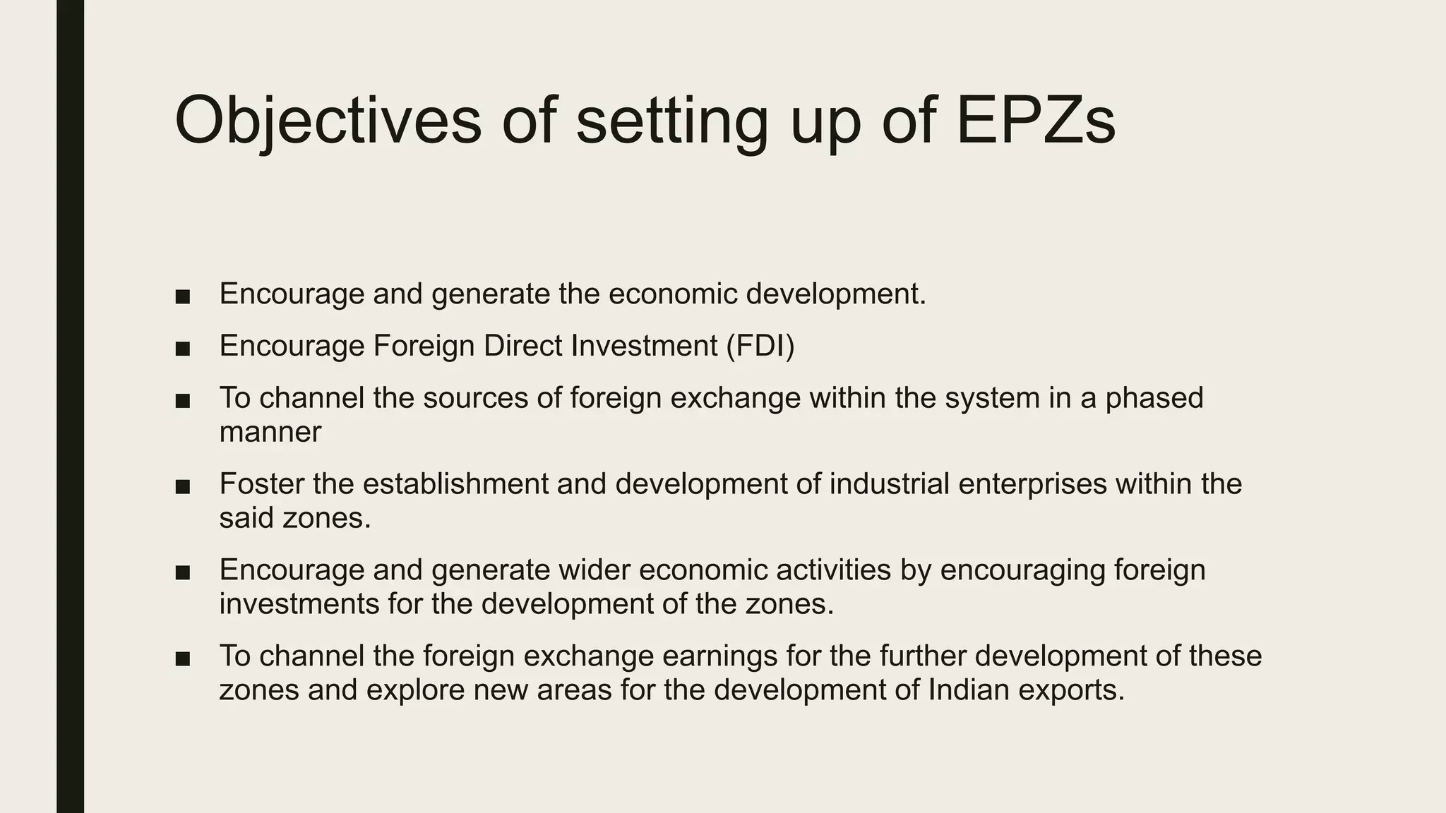 Export promotion schemes EPCG, FTZ. STPs | PPTX