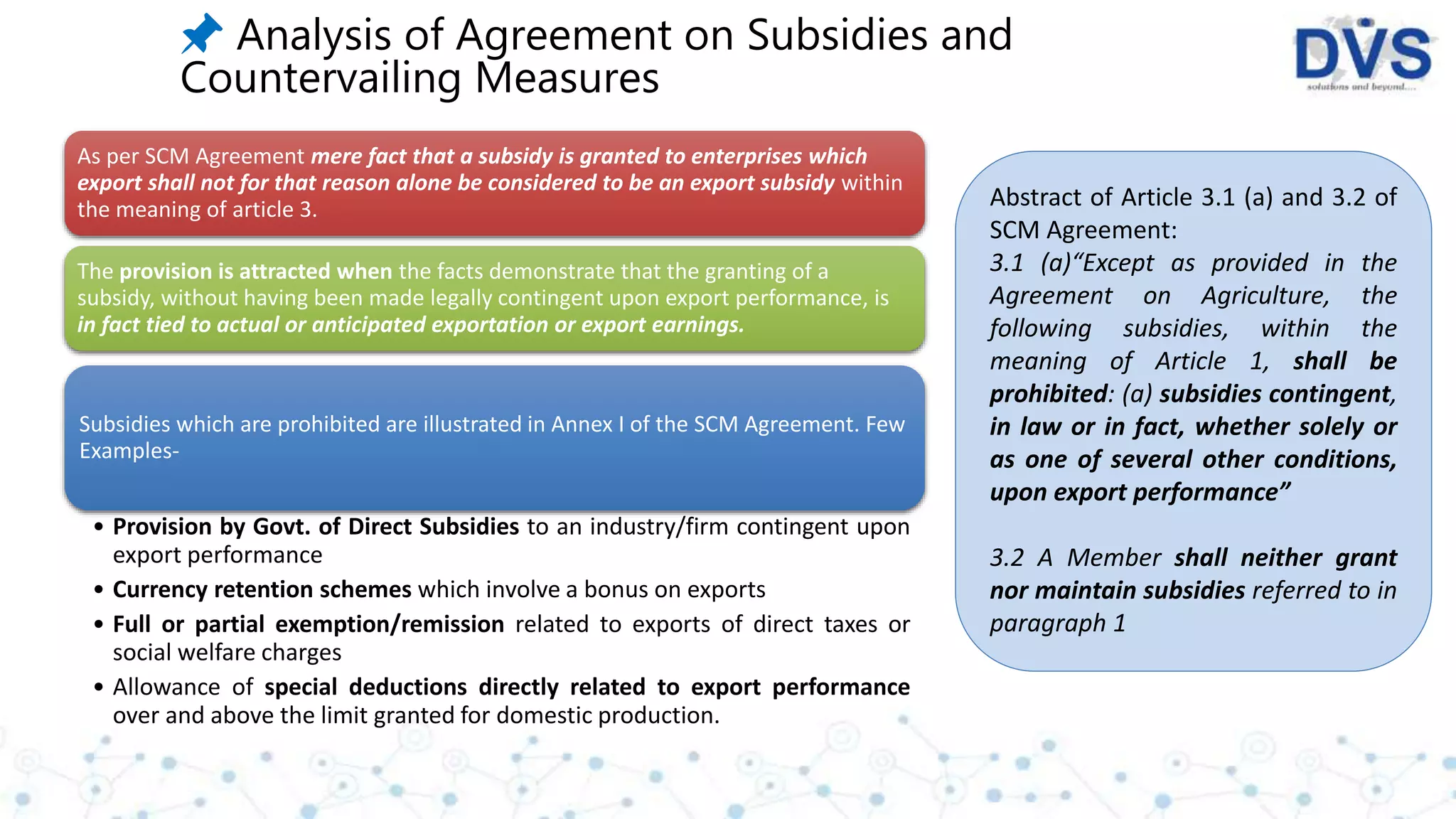 Overview of Export Promotion Schemes | PPTX
