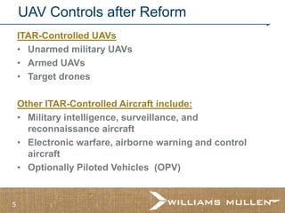 Export Controls reform , impact on aerospace | PPT