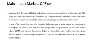 Export rice presentation | PPTX