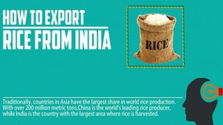 Export rice presentation | PPTX
