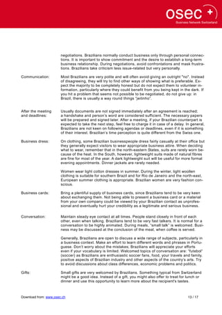 Exports Brasil - Business Guide Brazil | PDF