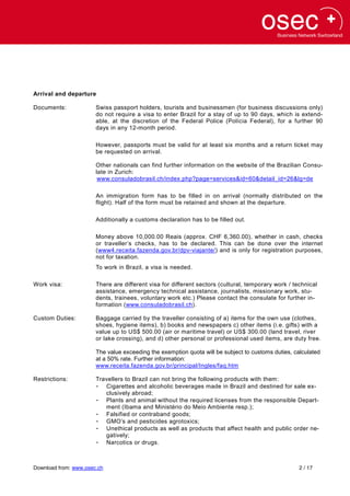 Exports Brasil - Business Guide Brazil | PDF