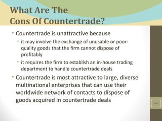 Exports, counter trade | PPT