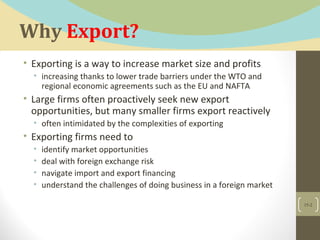 Exports, counter trade | PPT
