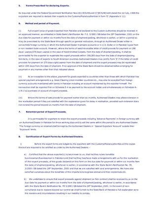 Exports Regulation | PDF