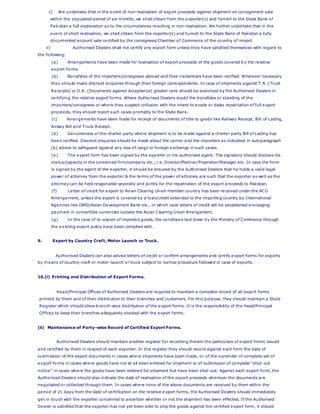 Exports Regulation | PDF