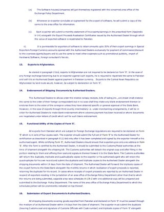 Exports Regulation | PDF