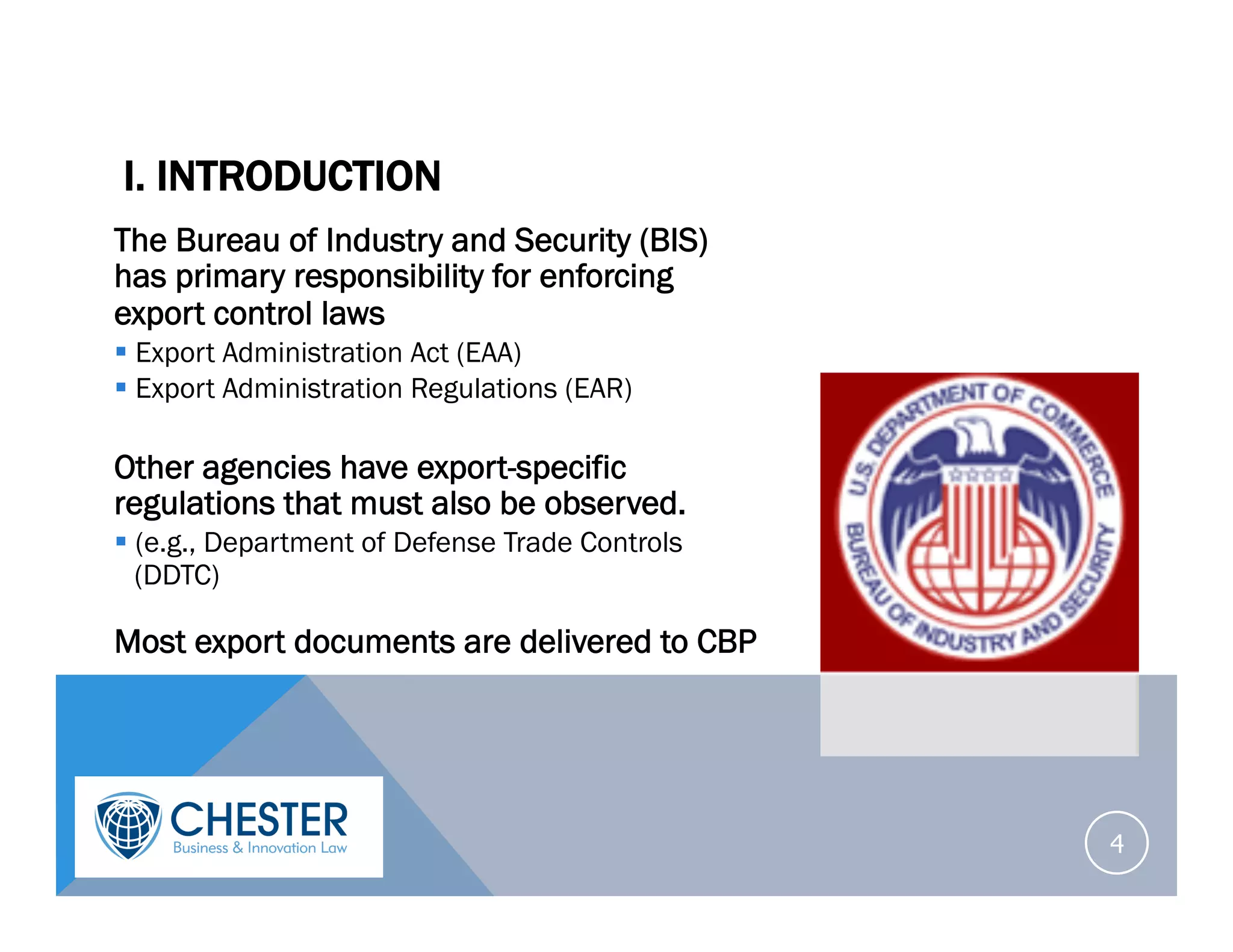US Trade law Regulation of Technology Exports | PPT | Free Download