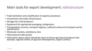 Iryna Kobuta - Export promotion strategies in countries of the region ...
