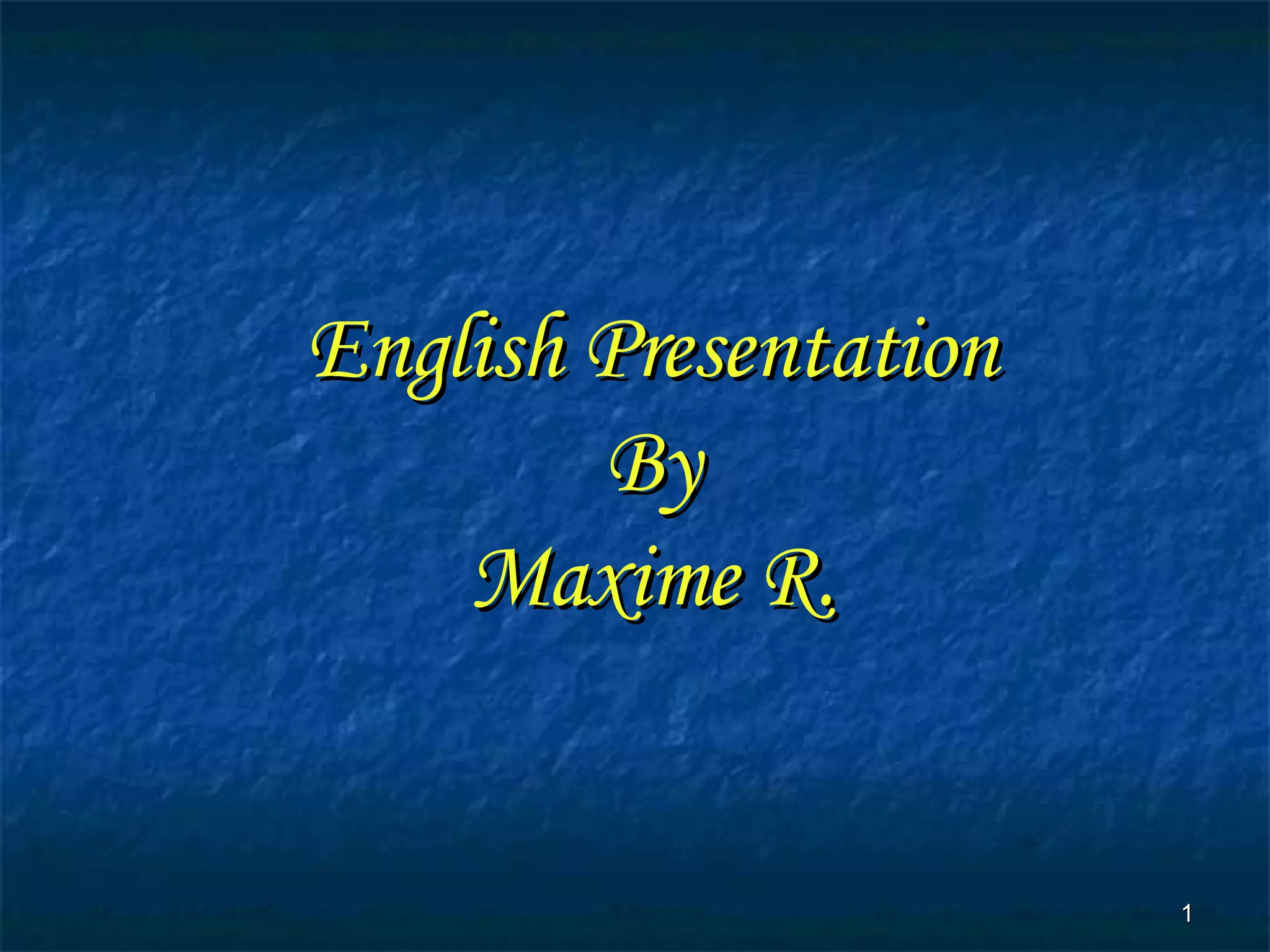 Exposé d'anglais sur ford boyard | PPT