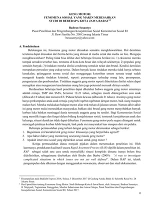 Expose badiklit lkp | PDF | Free Download