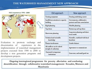 T7: SUSTAINABLE WATERSHED MANAGEMENT: AN ESSENTIAL COMPONENT OF ...