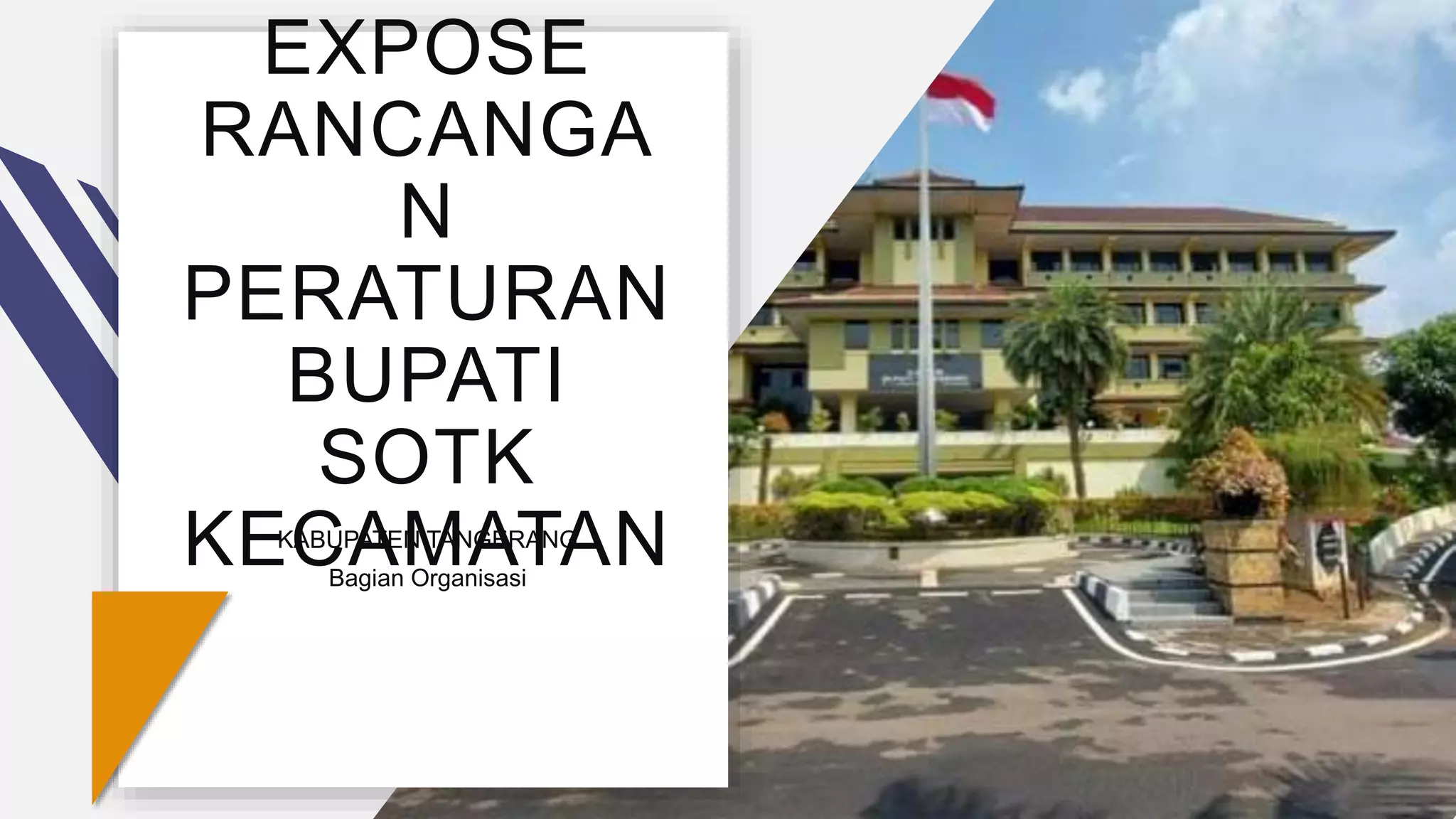 EXPOSE RANCANGAN PERATURAN BUPATI SOTK KECAMATAN.pptx