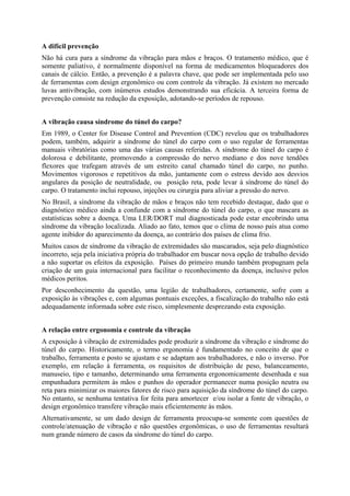 Exposicao ocupacional as_vibracoes | PDF
