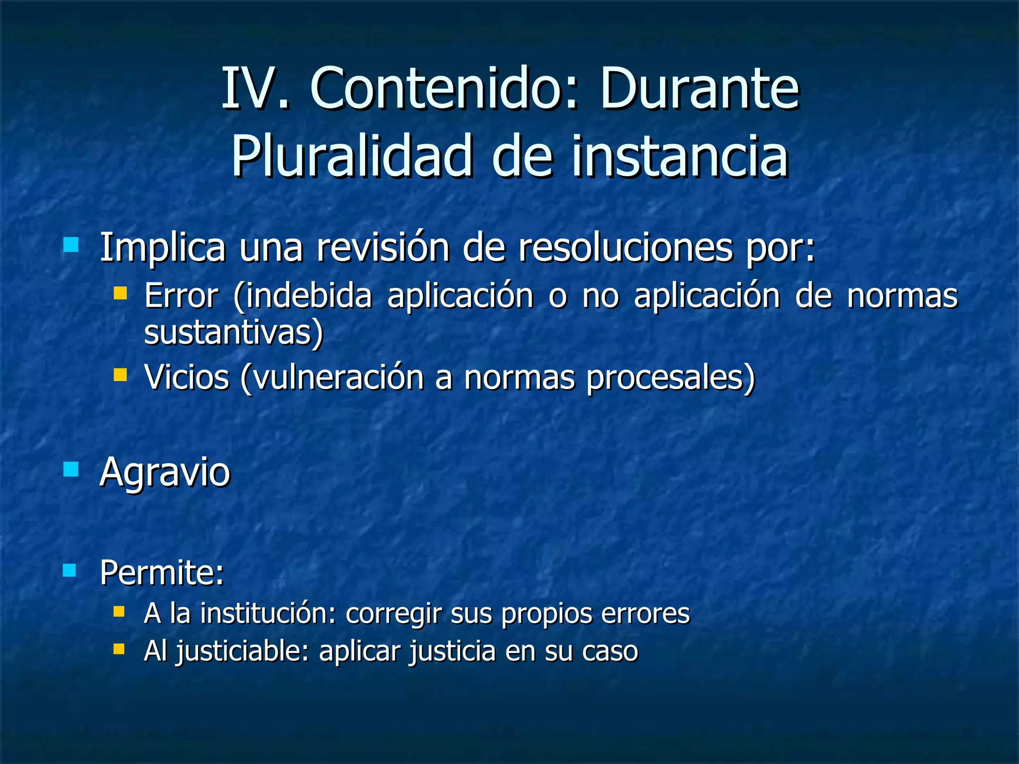 Derecho al debido proceso. Perú | PPT