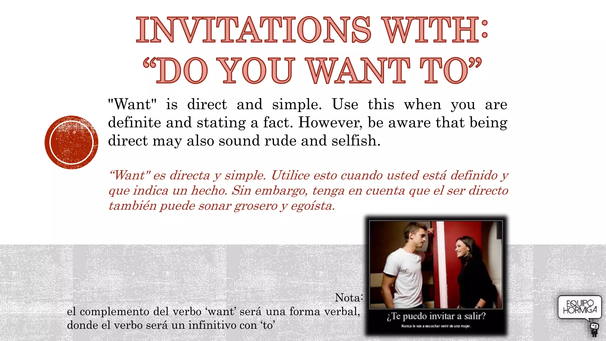 Invitations and excuses | PPTX
