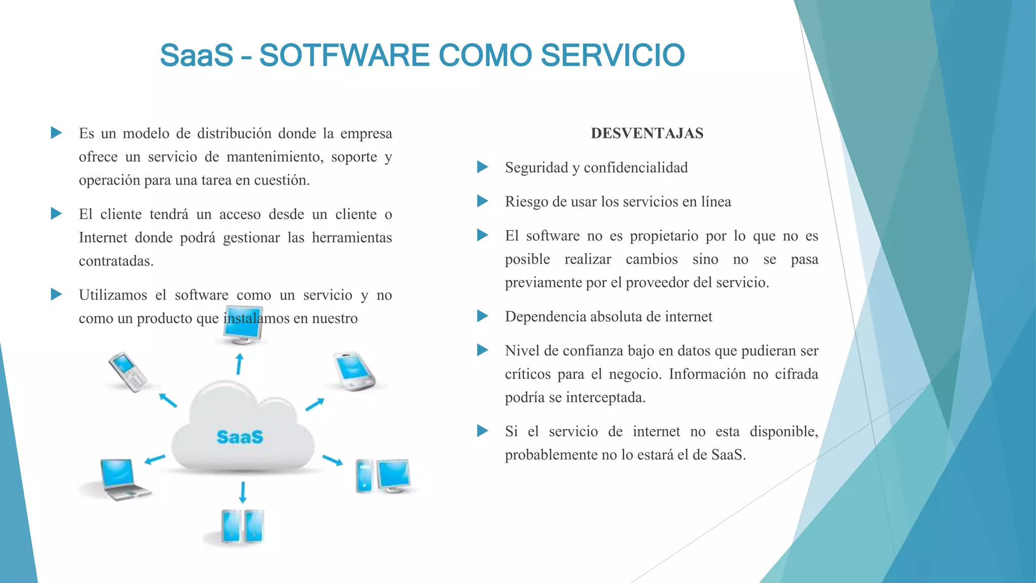 Desventajas Tipos Cloud Computing | PPTX | Cloud Computing | Internet