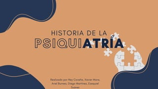 historia de la psiquiatria, aqui se habla de la historia | PDF