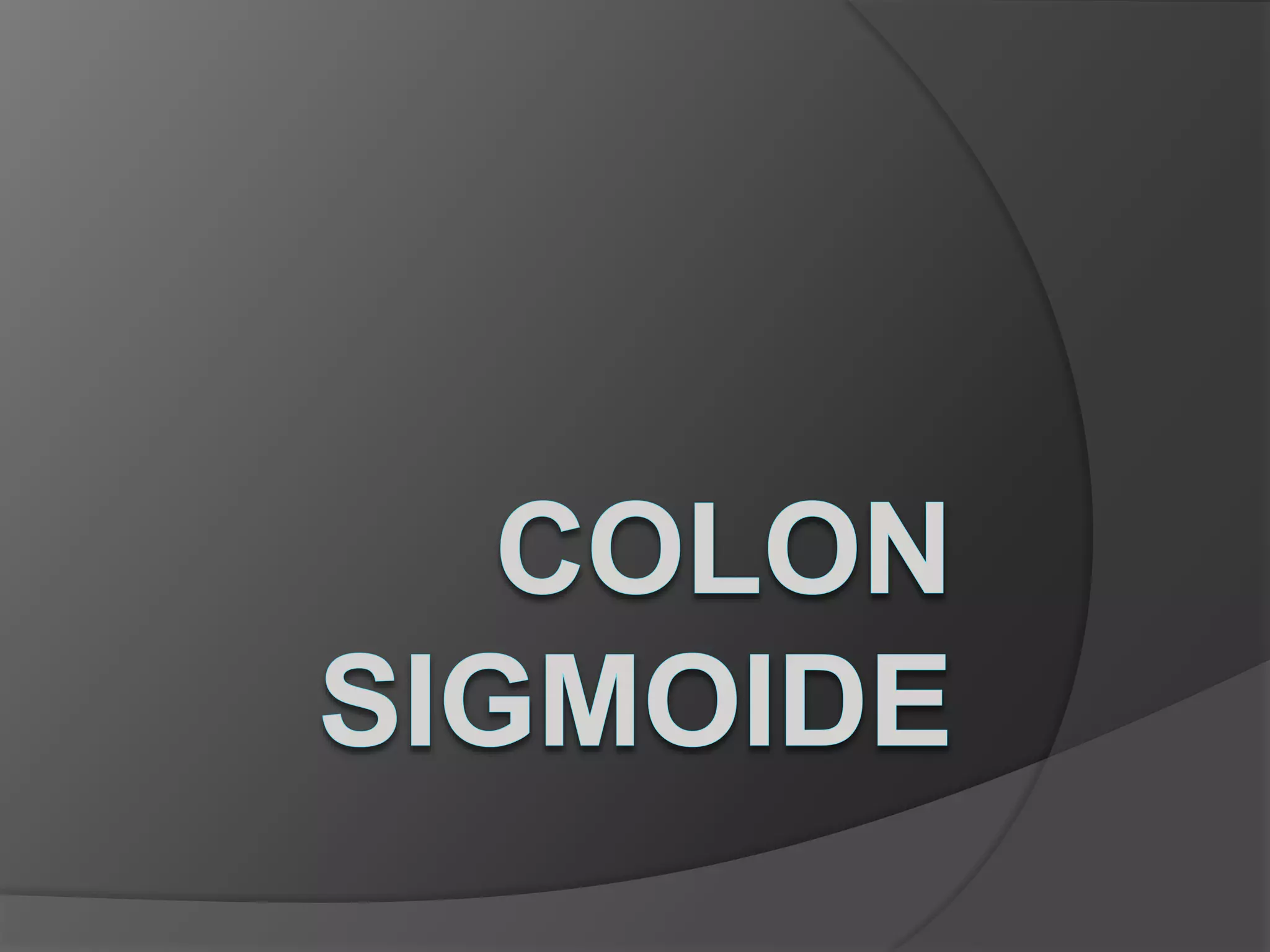 Exposición colon y volvulo sigmoide | PPT