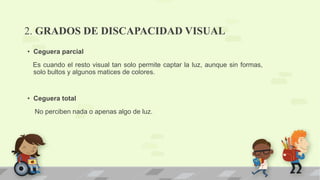 Exposición discapacidad visual | PPTX