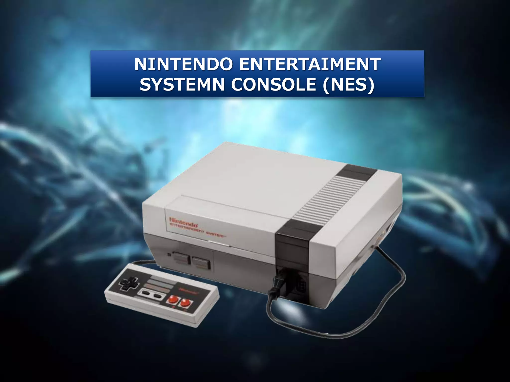 Consolas más importantes de Nintendo y sus controles | PPTX