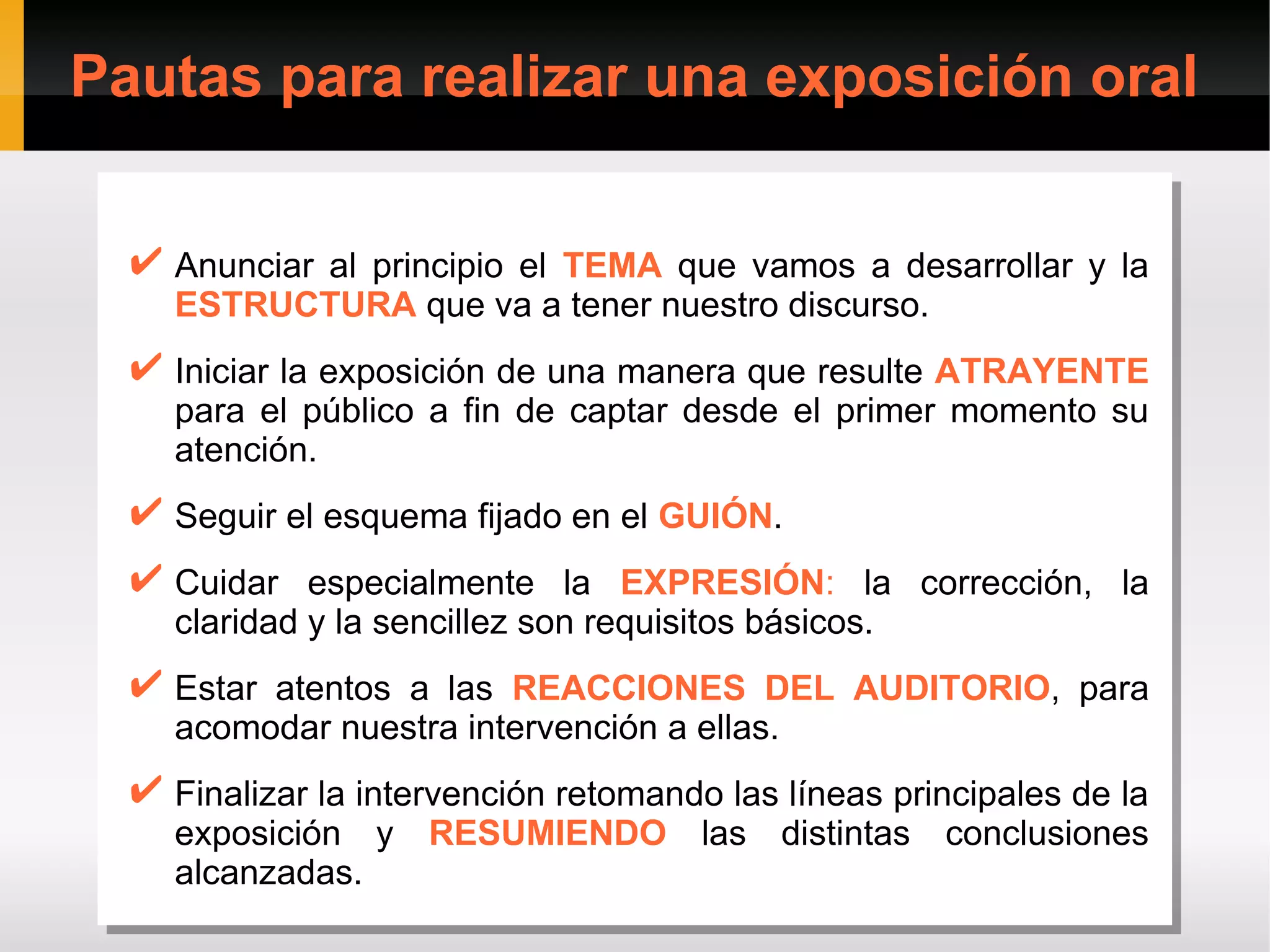 Exposición oral | PDF