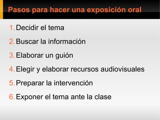 Exposición oral | PDF