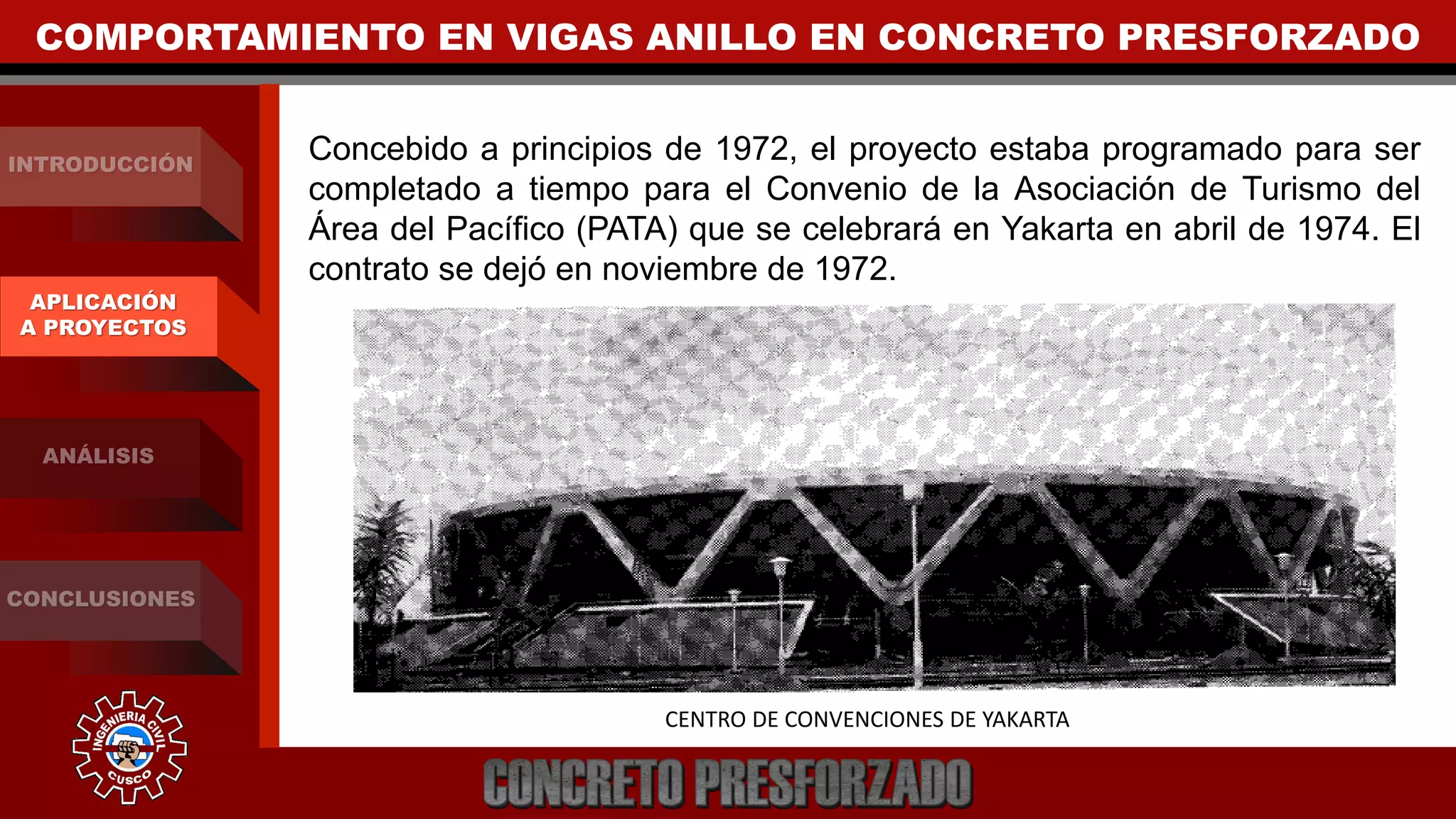 Concreto Presforzado Vigas Anillo Ppt