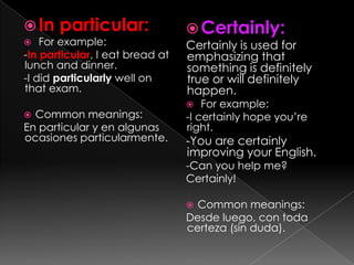 Connectors of confirmation | PPTX