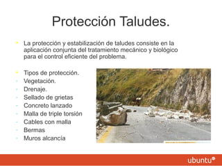Taludes y puentes | PPT