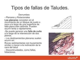Taludes y puentes | PPT