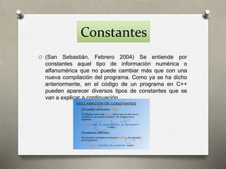 CONSTANTES | PPTX