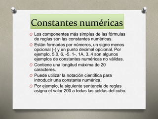CONSTANTES | PPTX
