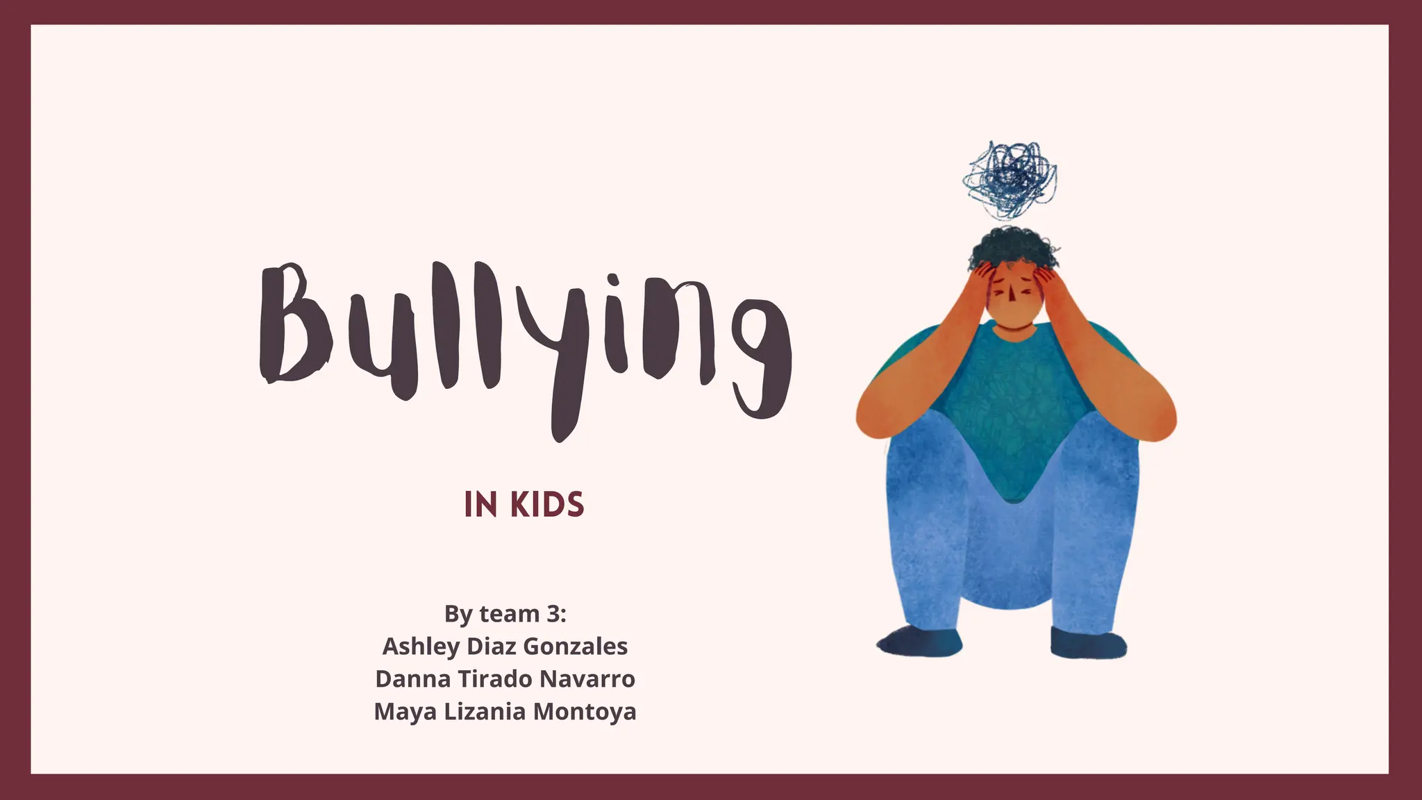 Exposición del bullying en inglés equipo | PDF