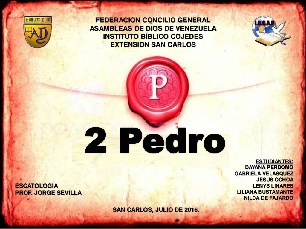 2da Pedro 2da-pedro